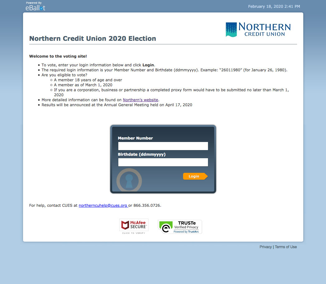 Why Vote | Northern Credit Union